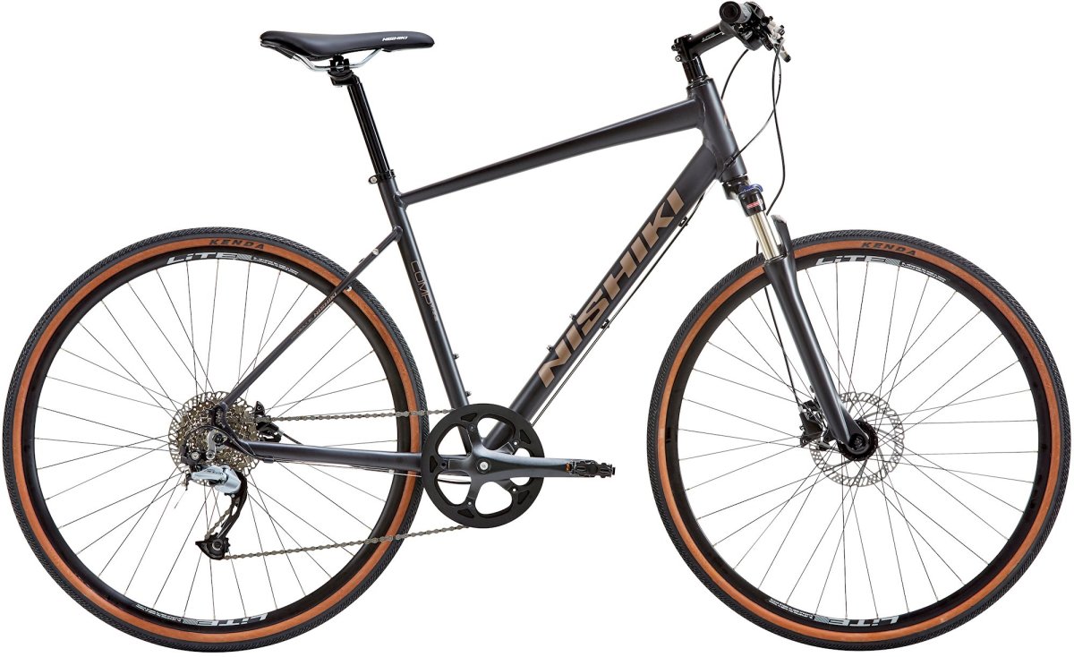 Nishiki Comp X-Nine 9 Acera Herre Matsort - Trekking & Hybrid Herre ...
